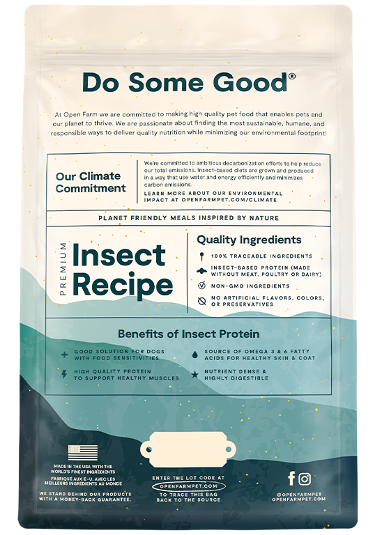 Kind Earth: Insect-Based Dog Food | Sustainable Dog Food | Open Farm ...